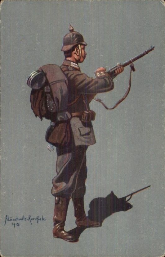 German Soldiers Ww1 Drawing