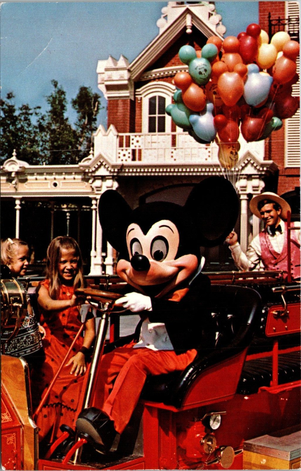 The Chief Firemouse Mickey Mouse Walt Disney World Florida Postcard ...