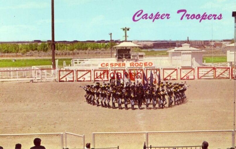 THE CASPER TROOPERS FAMOUS WAGON WHEEL FORMATION Champion Drum & Bugle ...