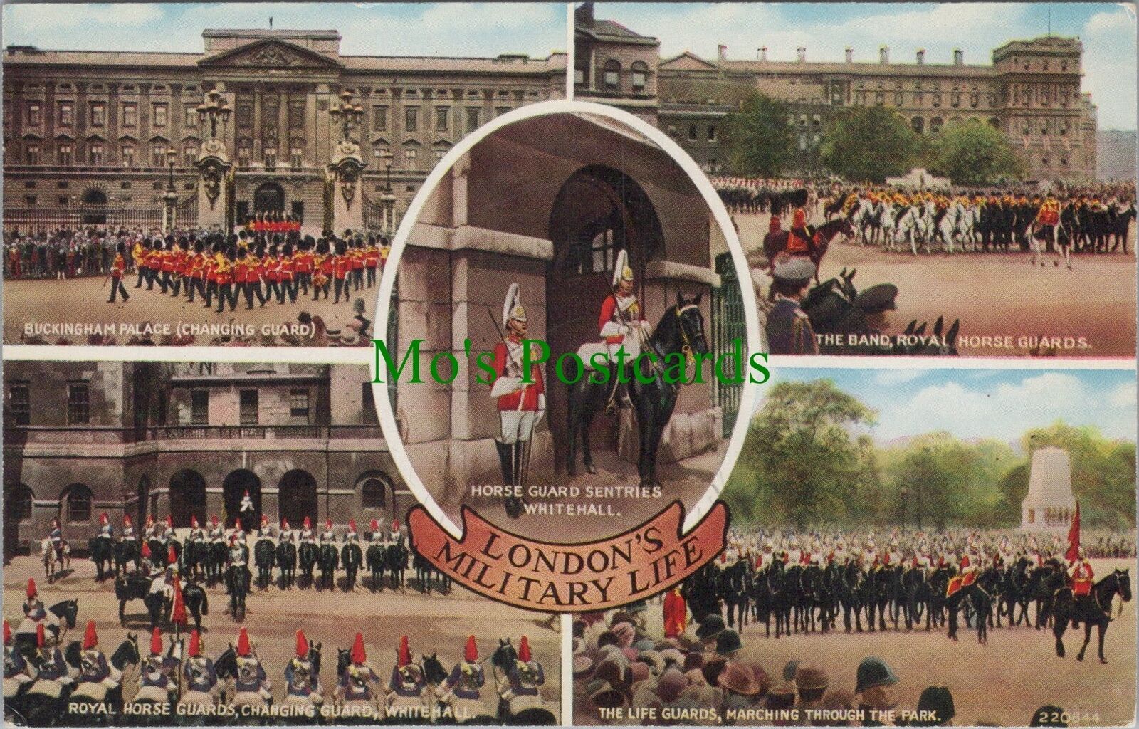 Military Postcard - London's Military Life, Royal Horse Guards Ref ...
