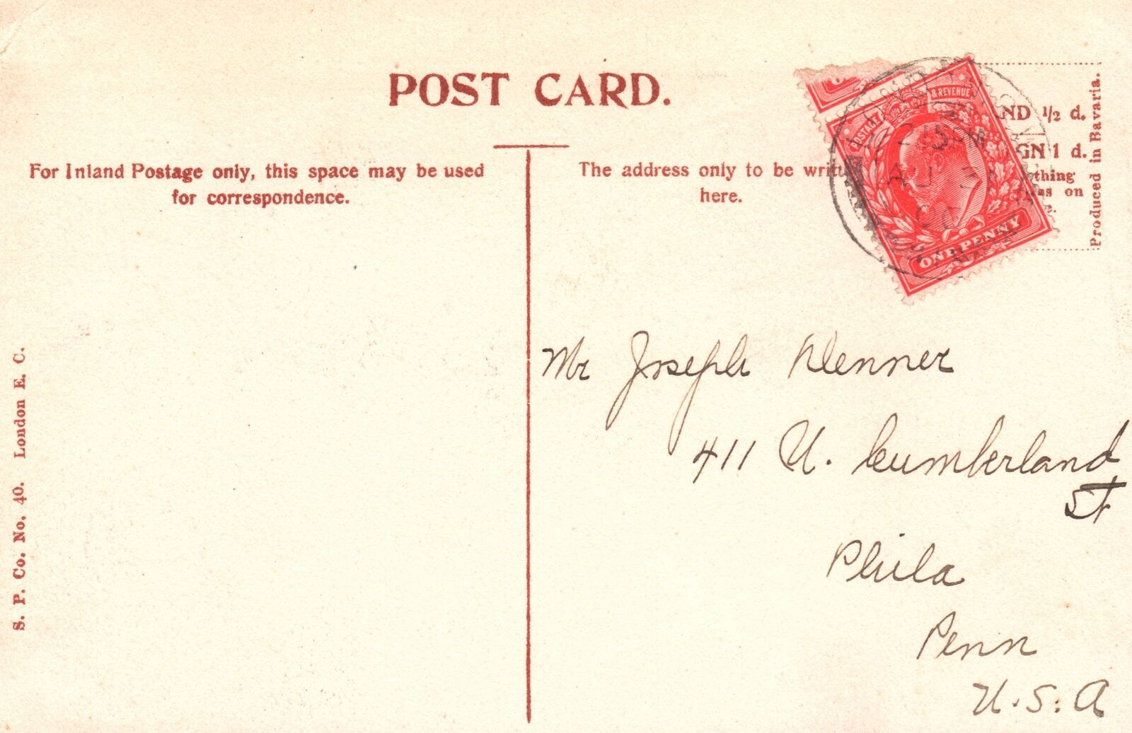 Vintage Postcard 1910'S Houses Of Parliament Historic Landmark London ...