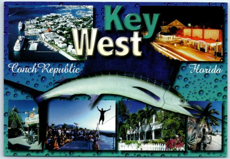 Postcard - Exploring Key West, The Conch Republic - Key West, Florida ...