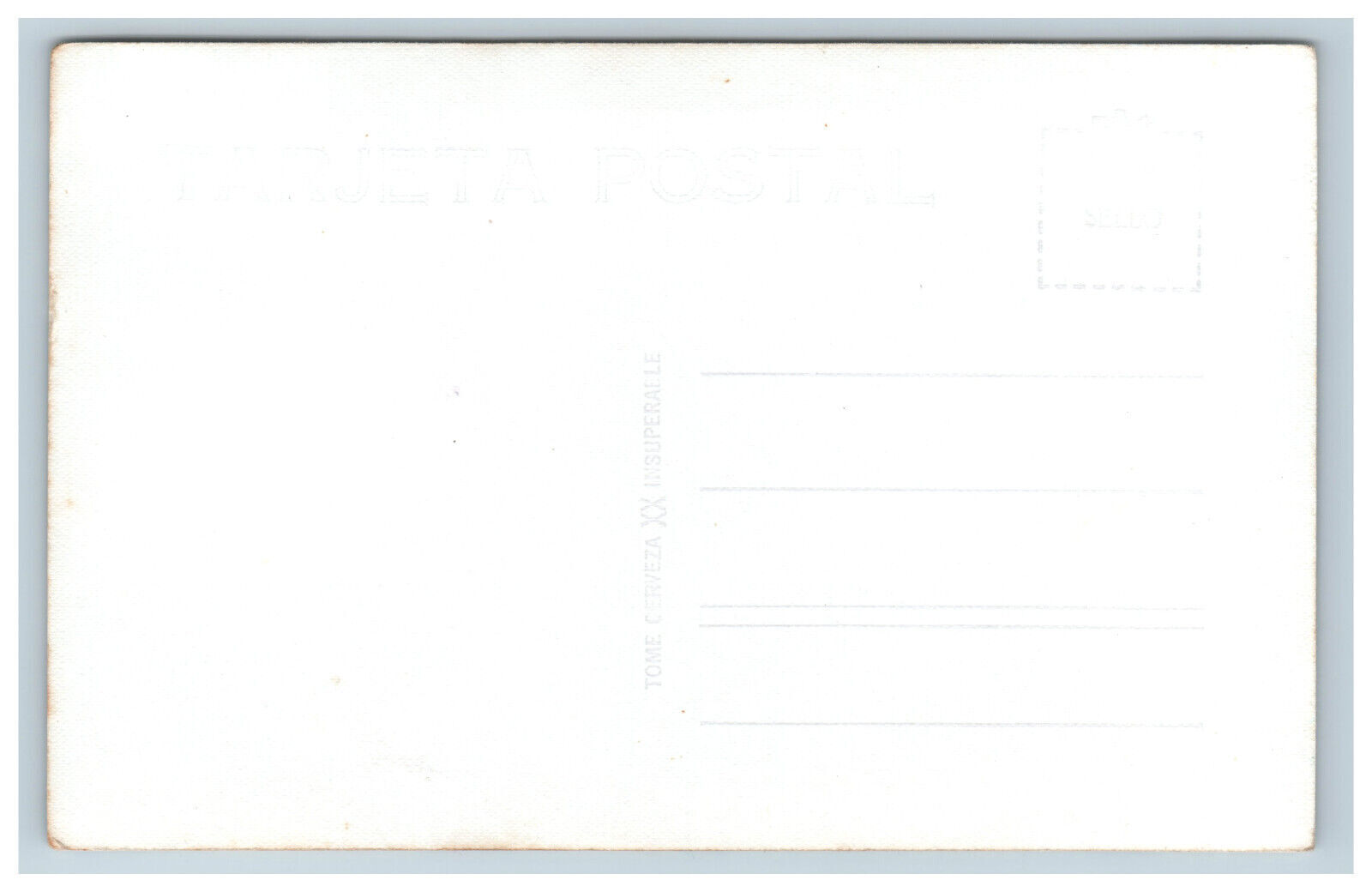 Costado Del Paseo Bravo Street Scene Mexico Real Photo Postcard RPPC ...