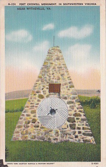 Fort Chiswell Monument Near Wytheville Virginia | Topics - Buildings ...