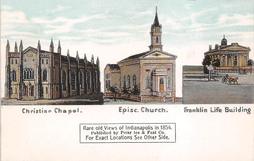 Christian Chapel Erected in 1853. - Indianapolis, Indiana IN | United ...