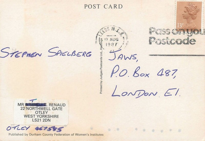 Postcard England Langdon Beck village aspect | Europe - United Kingdom ...