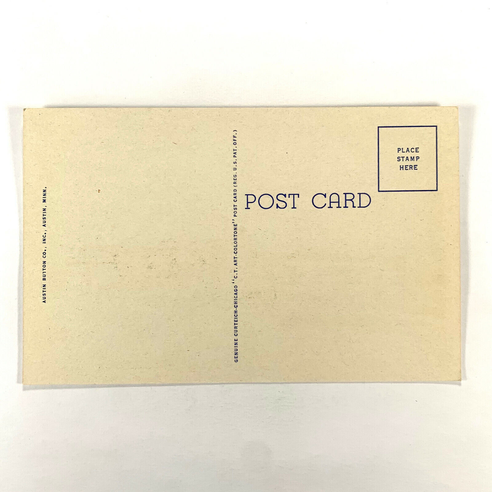 Postcard Minnesota Austin MN Milwaukee Road Train Depot 1940s Linen ...