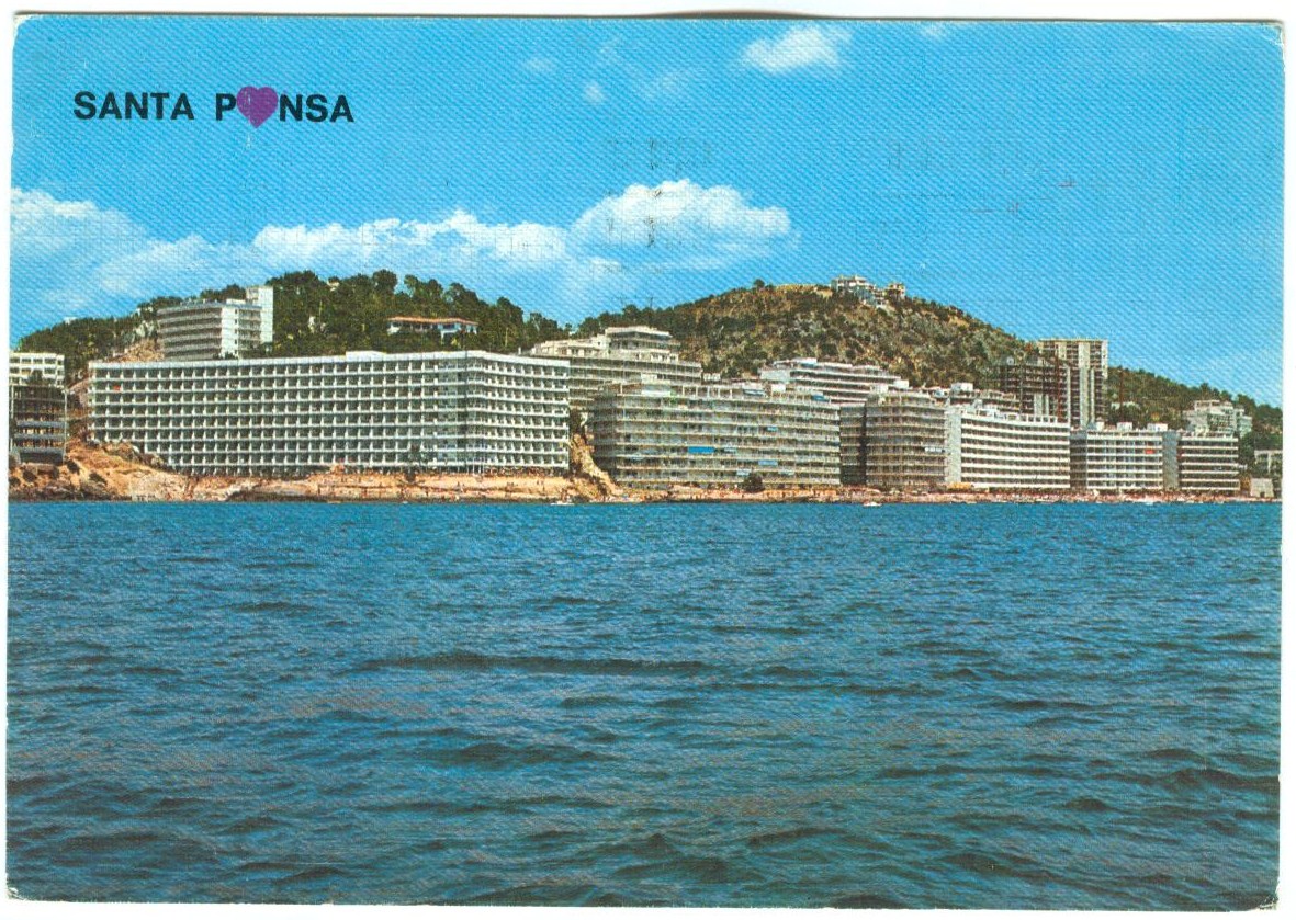 Spain, Santa Ponsa, used Postcard | Europe - Spain - Balearic Islands ...