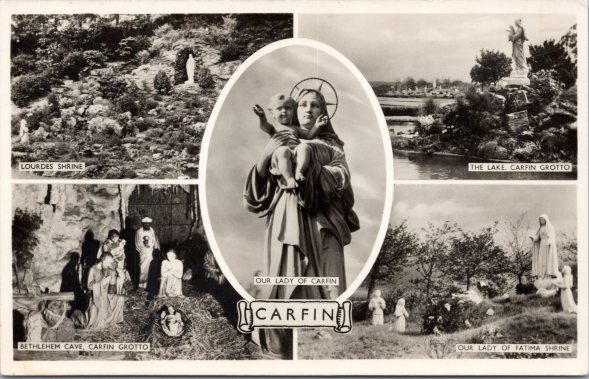 Carfin multiview - Carfin Grotto - Lourdes Shrine - Our Lady of Fatima ...