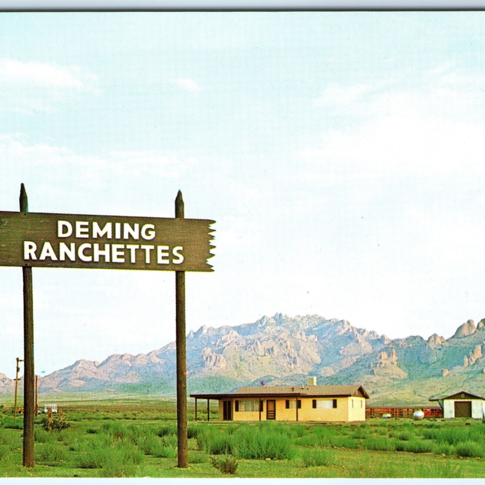c1960s Deming NM Ranchettes Ranch Farm Florida Mountains Garrison ...
