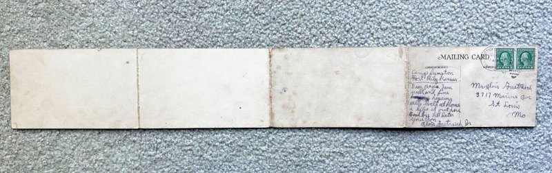 Fold-Out PC Panoramic View of Camp Funston Army Training Camp Fort ...