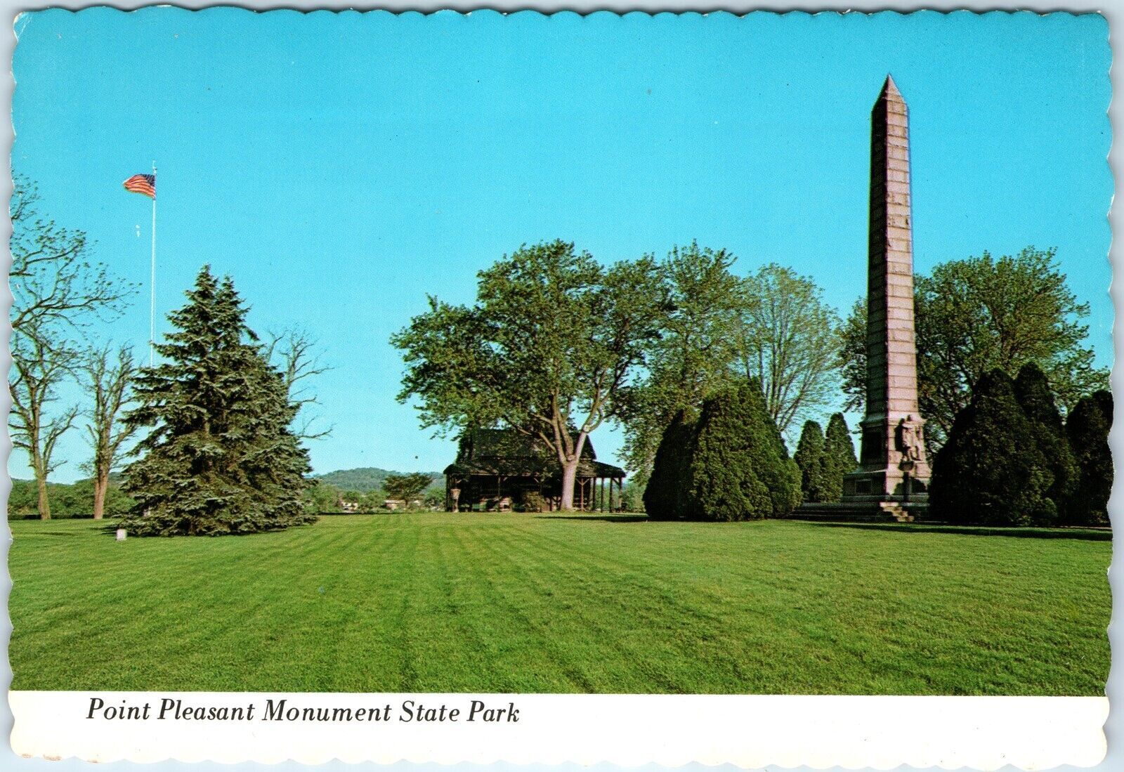 c1970s Point Pleasant, WV Monument State Park Dunmore's War Mason Co ...