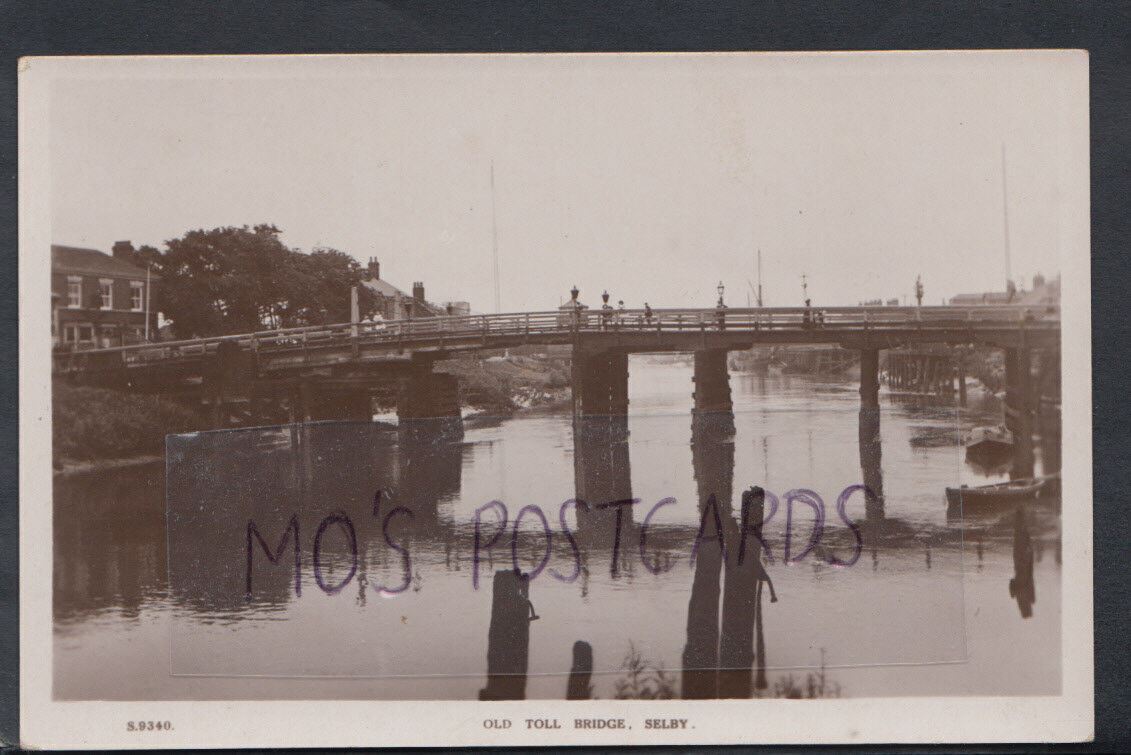 Yorkshire Postcard - Old Toll Bridge, Selby RT105 | Europe - United ...