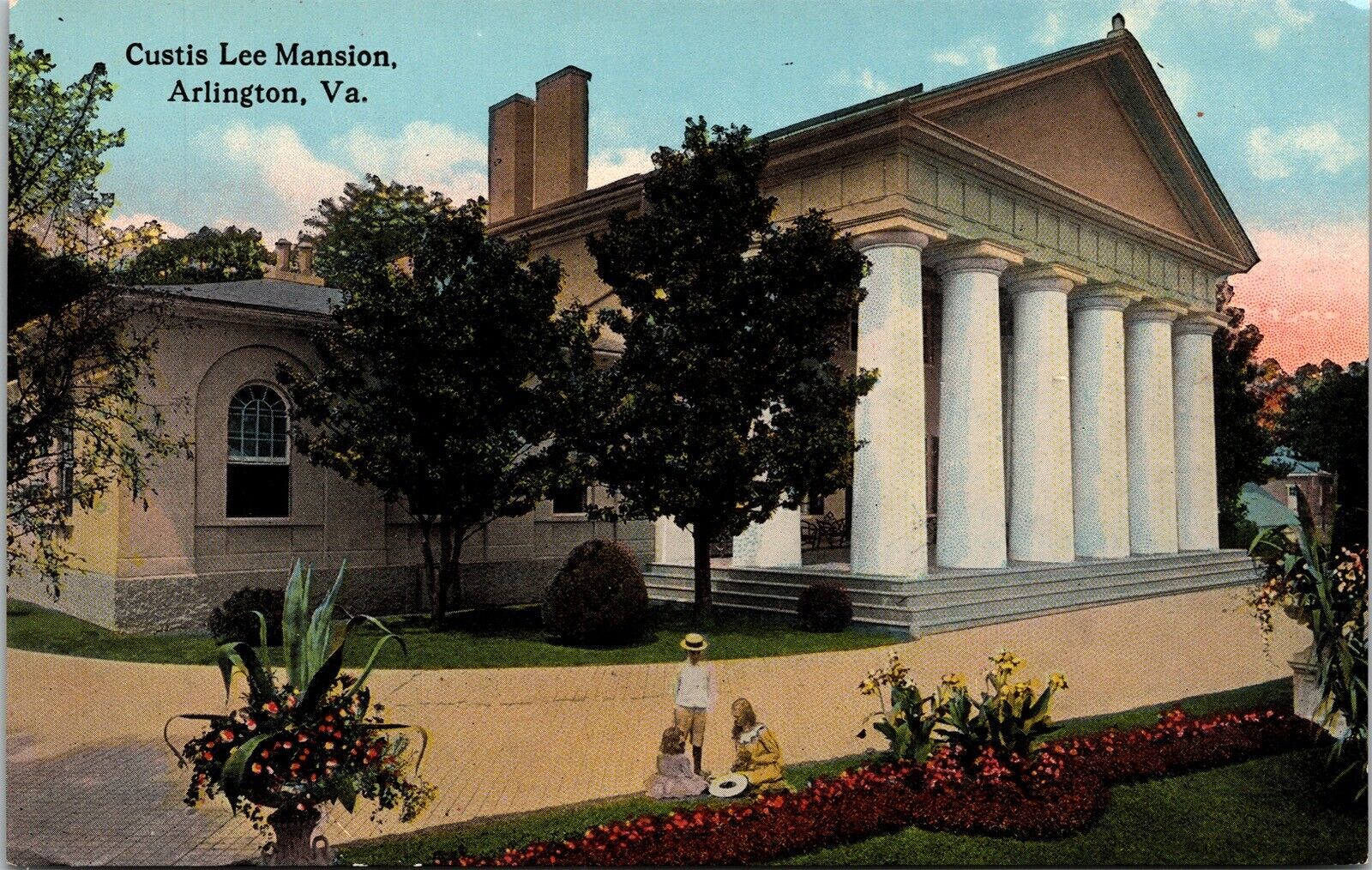 Custis Lee Mansion Arlington Va Virginia George Washington Parke ...