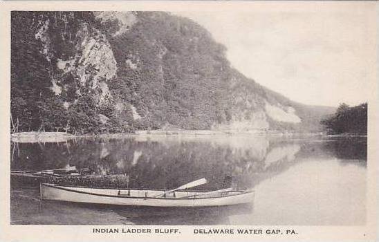 Pennsylvania Delaware Water Gap Indian Ladder Bluff Albertype | United ...