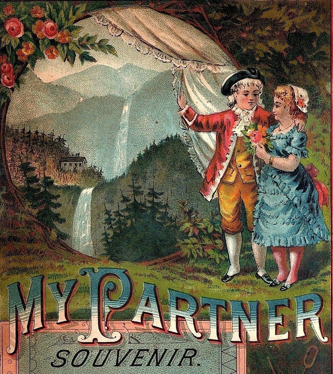 1880's Stage Play "My Partner" Louis Aldrich Superb Star Co. Cast ...