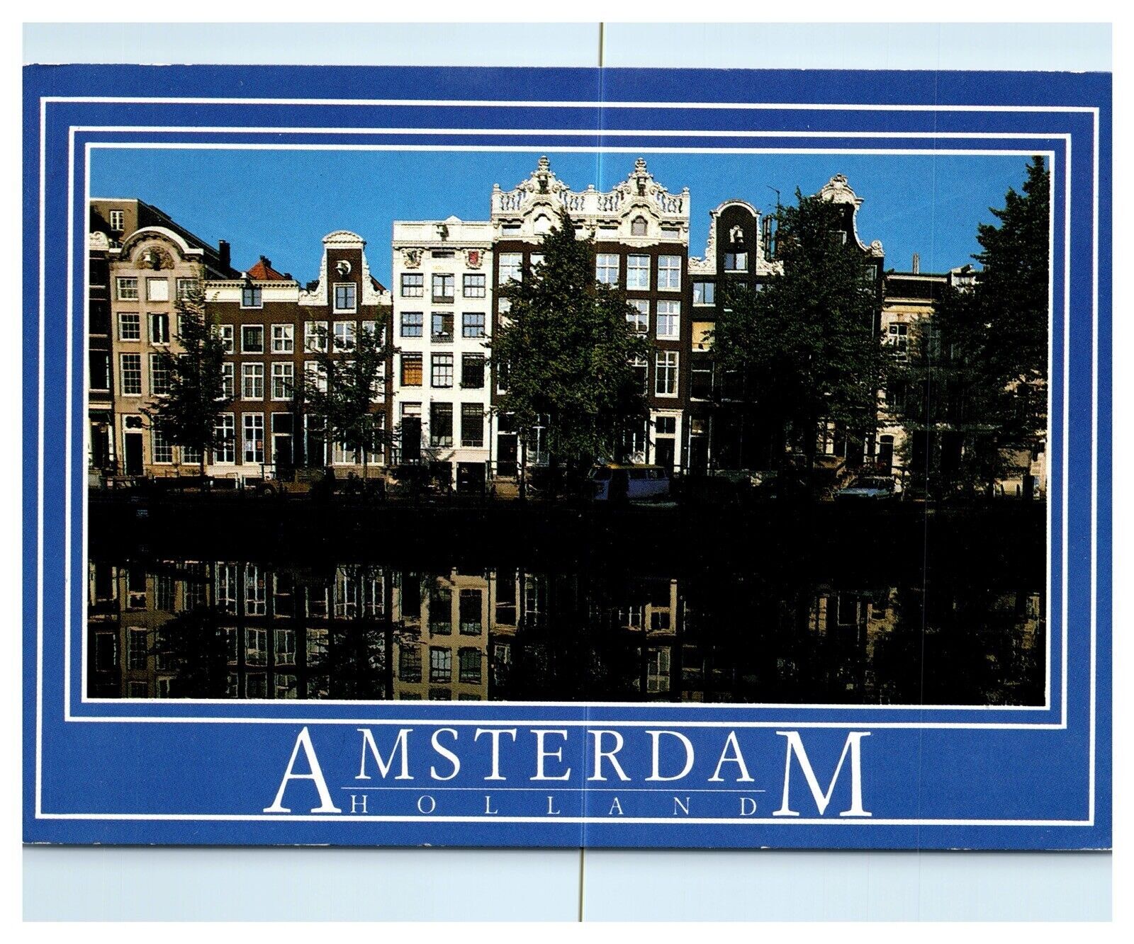 Amsterdam Holland City Water Gevels Aan De Prinsengracht Chrome ...