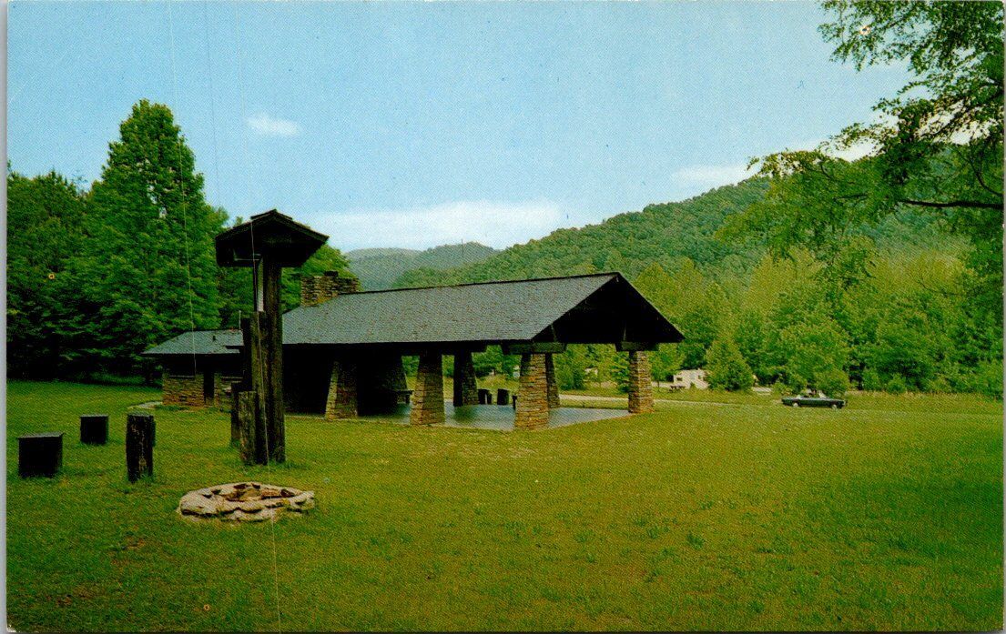 Great Smoky Mountains Deep Creek Campground Partial View | United ...