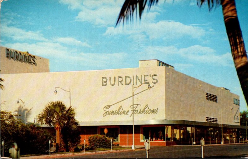 Florida Miami Beach Burdines Department Store Meridian At Seventeenth ...