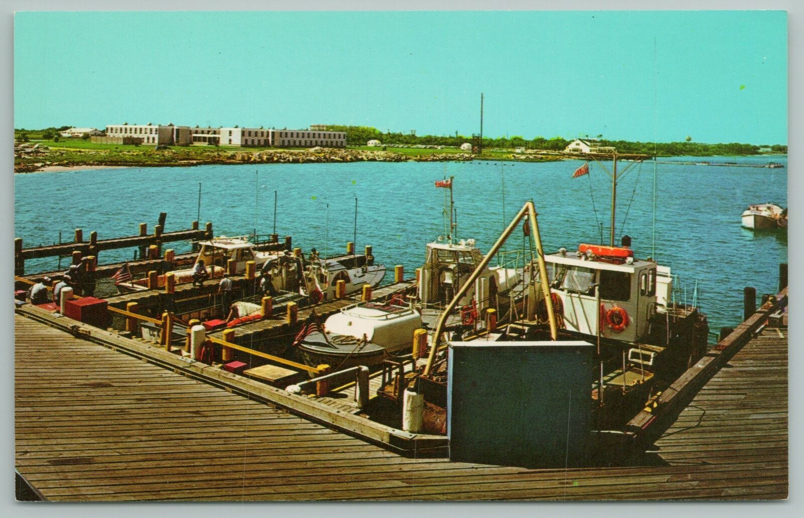 Cape May NJCoastal DutyBoat Docks US Guard Training CenterVintage ...