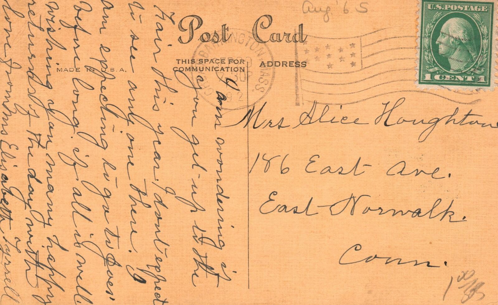 Vintage Postcard 1912 For A Friend Like You A Happy Birthday Message ...