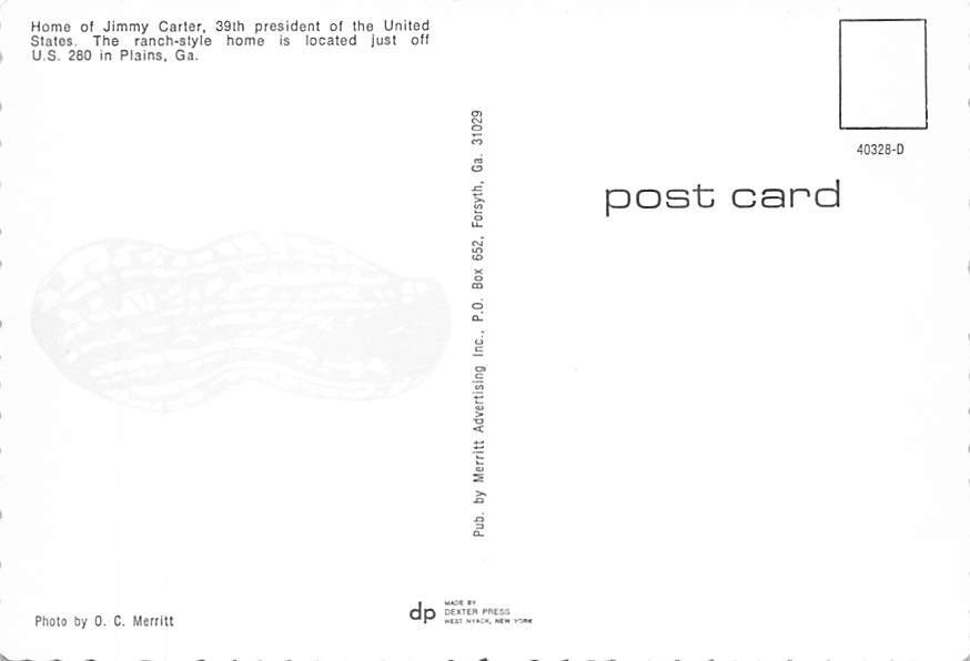 Home Of President Jimmy Carter Home Of President Jimmy Carter, Plains ...