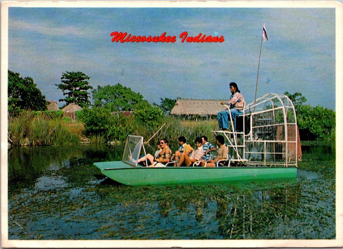 Florida Everglades Miccosukee Indian Village Tiger's Airboat Rides ...