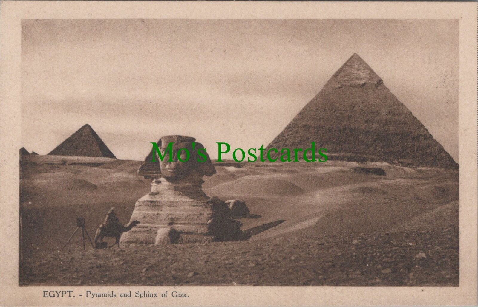 Egypt Postcard - Pyramids and Sphinx of Giza RS34260 | Africa - Egypt ...