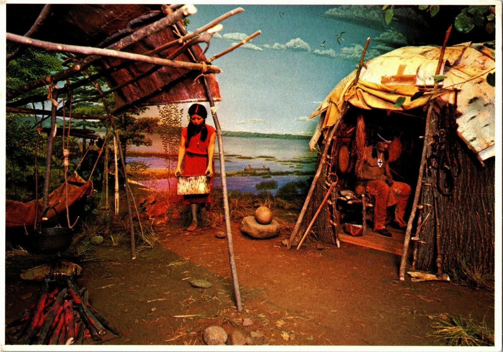 Summer Scene Four Seasons Room Mille Lacs Indian Museum Onamia MN ...