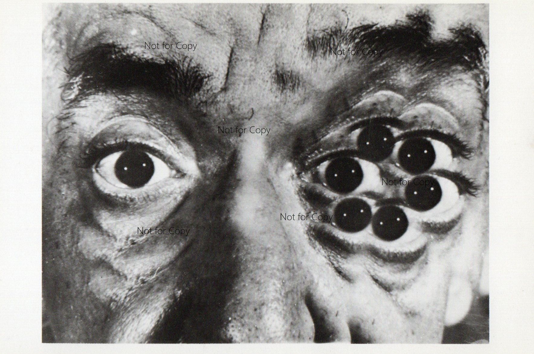 Self Portrait Circa 1950 Photo by WEEGEE Postcard Printed 1983 4"x6 ...