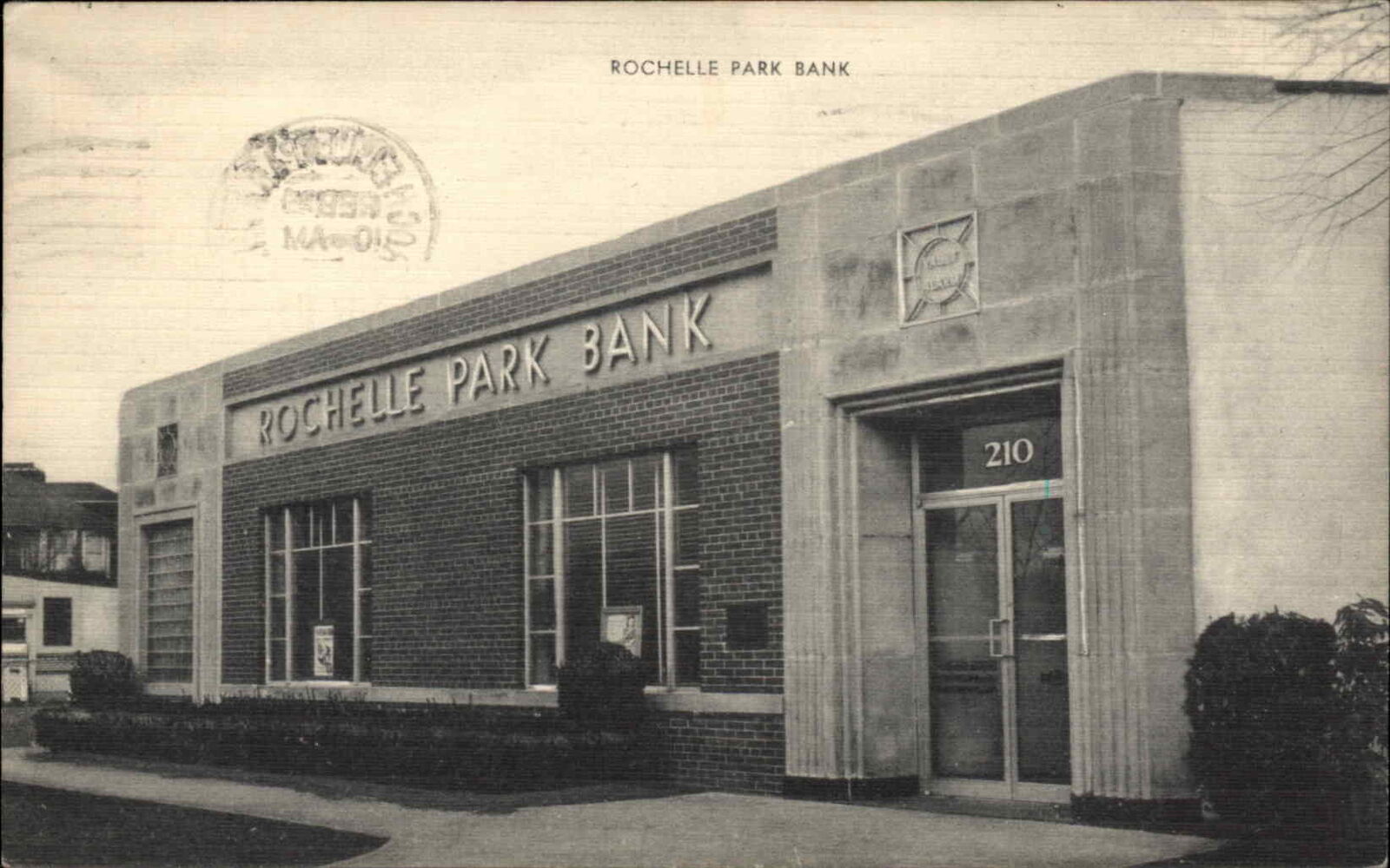 Rochelle Park New Jersey NJ Bank Vintage Postcard | United States - New ...