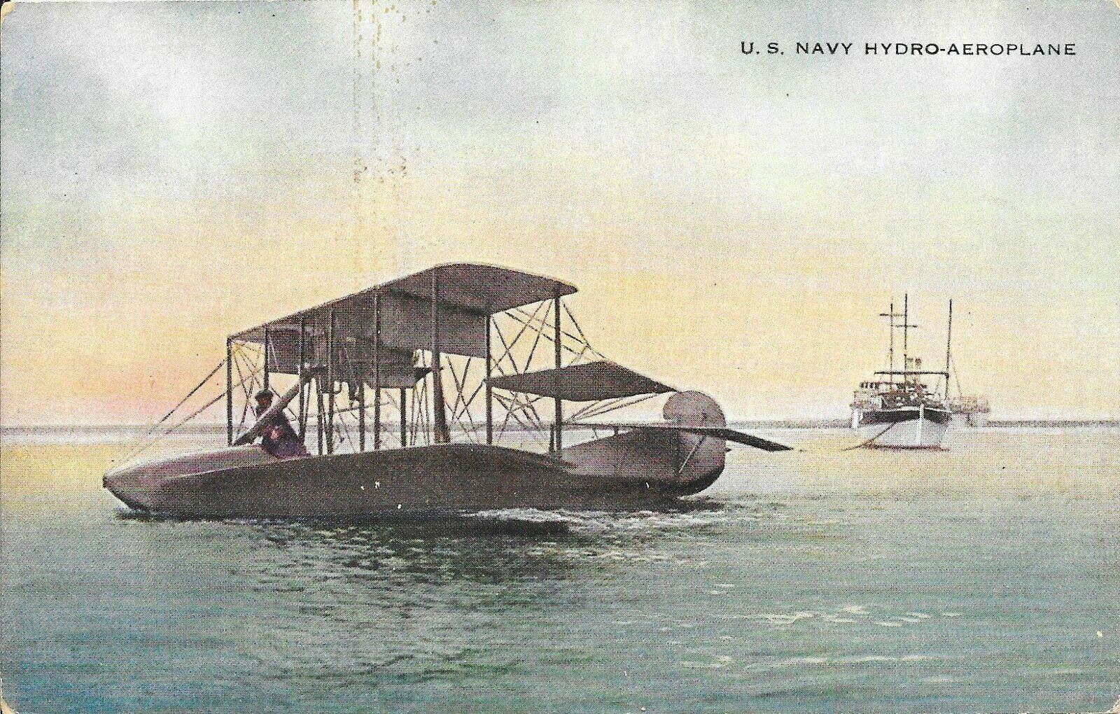U.S. Navy Hydro-Aeroplane - Military - Lithograph - Unposted | Topics ...