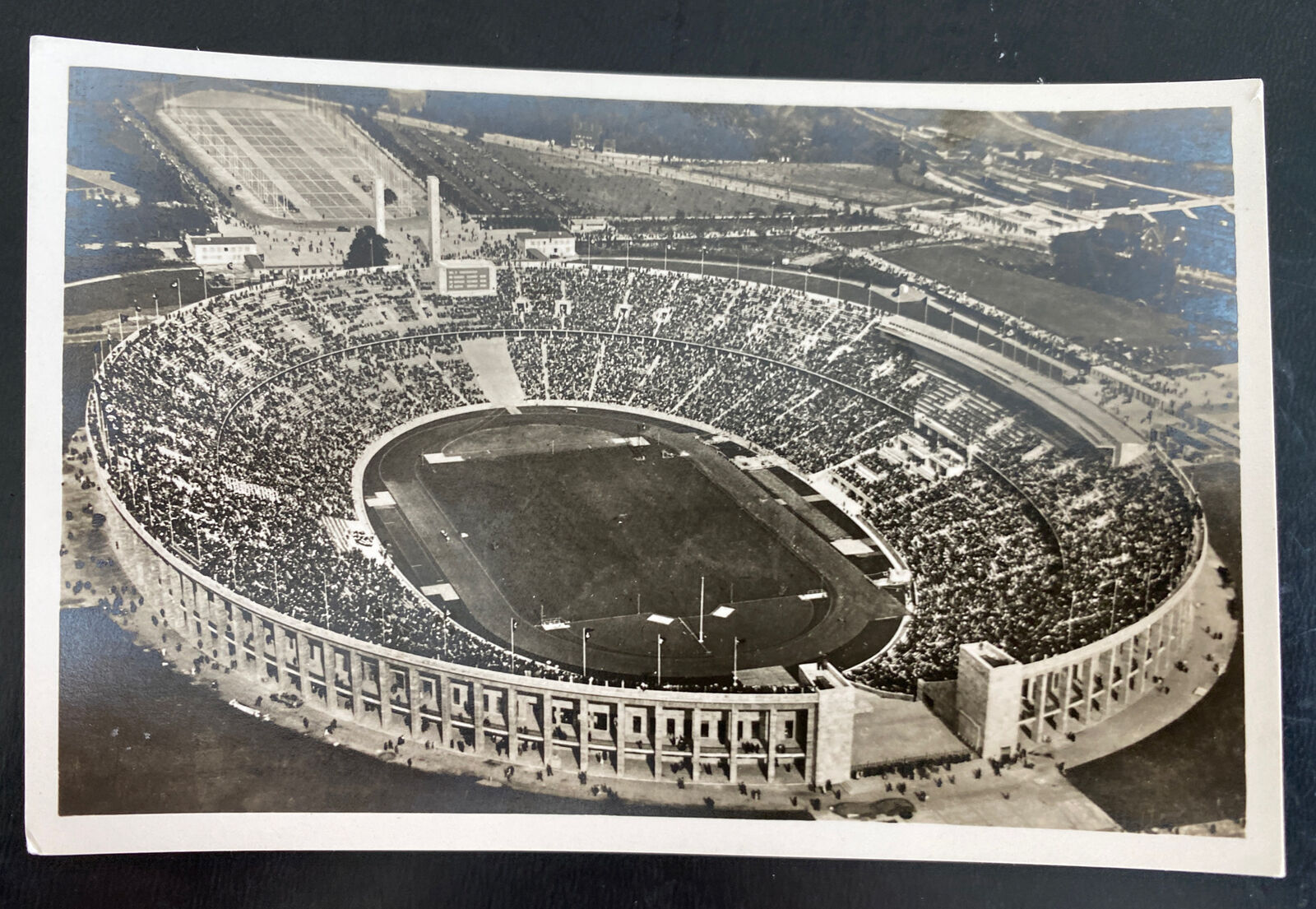 Mint Germany Real Picture Postcard RPPC Berlin Olympic Stadium 1936 ...