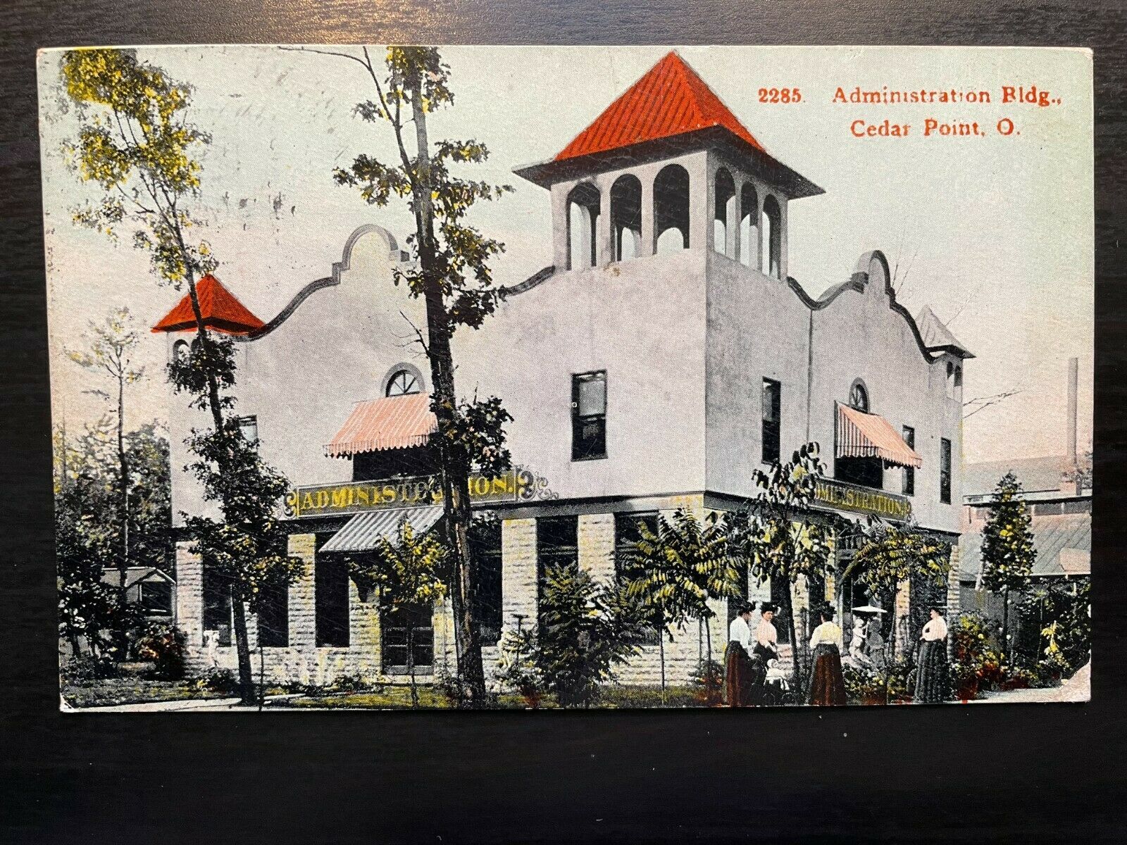 Vintage Postcard 1910 Administration Building Cedar Point Ohio | United ...