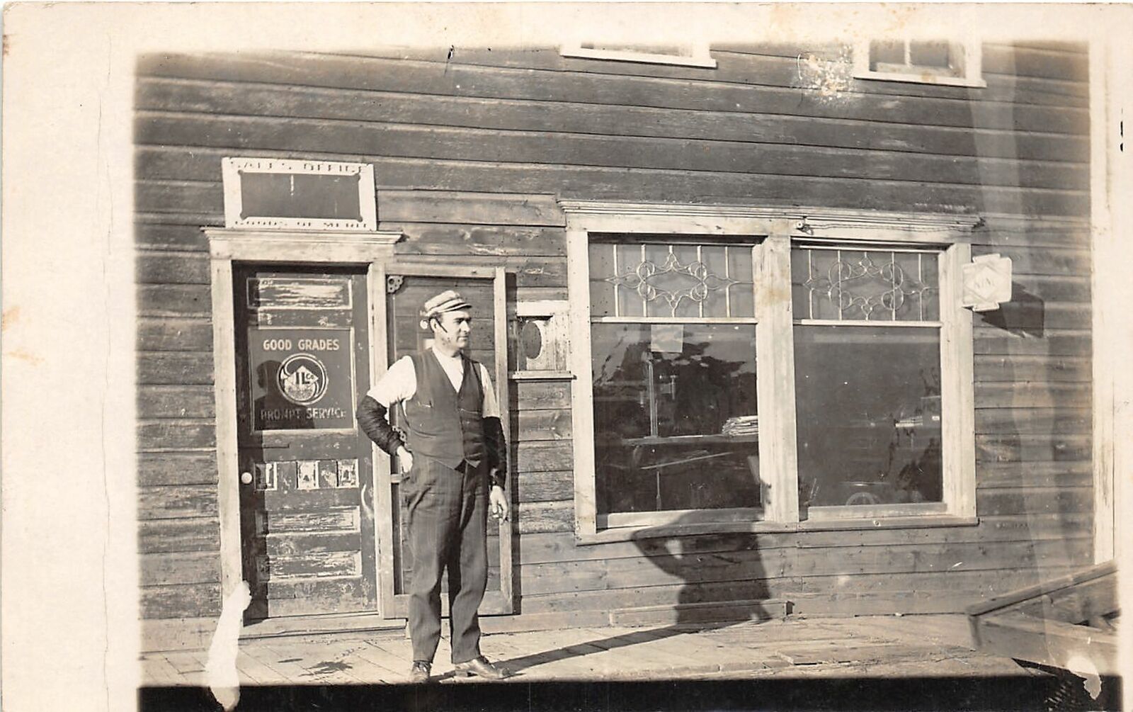 H71/ Ashton South Dakota Postcard RPPC c1915 E.M. Stewart Store 119 ...