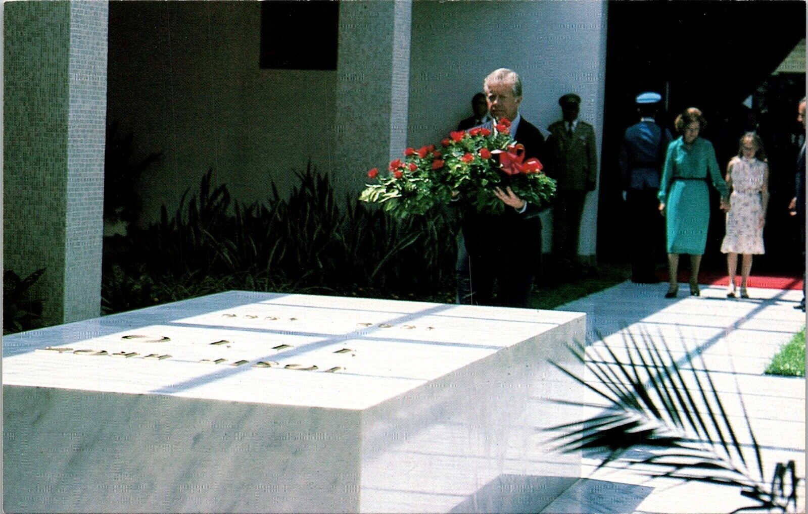 President Jimmy Carter Josip Broz Tito Tomb Wreath Ceremony Chrome ...