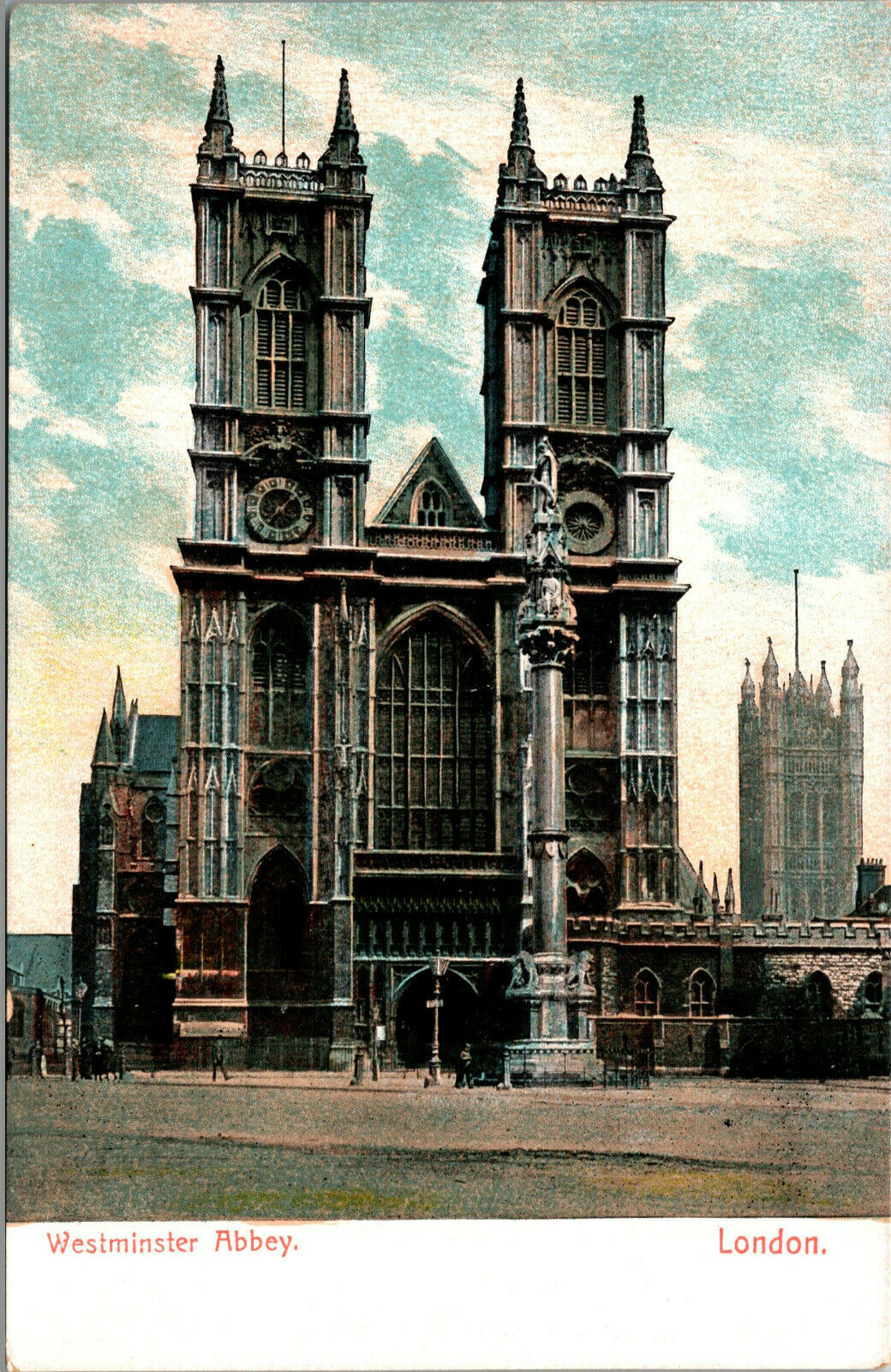 Vtg 1910s Westminster Abbey London England UK Unused Postcard | Europe ...