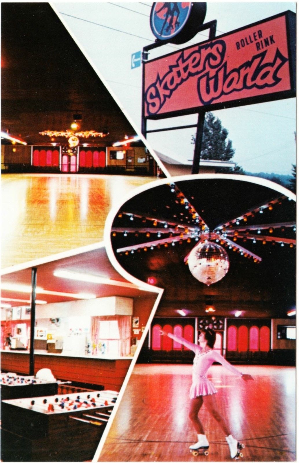 Ferndale Liberty NY Skaters World Roller Skating Rink c.1970s Multiview ...