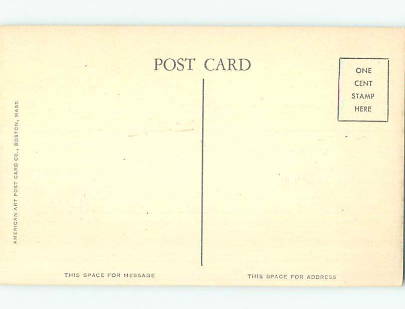 Unused 1940's CHURCH SCENE South Paris Maine ME hs7458 | United States ...