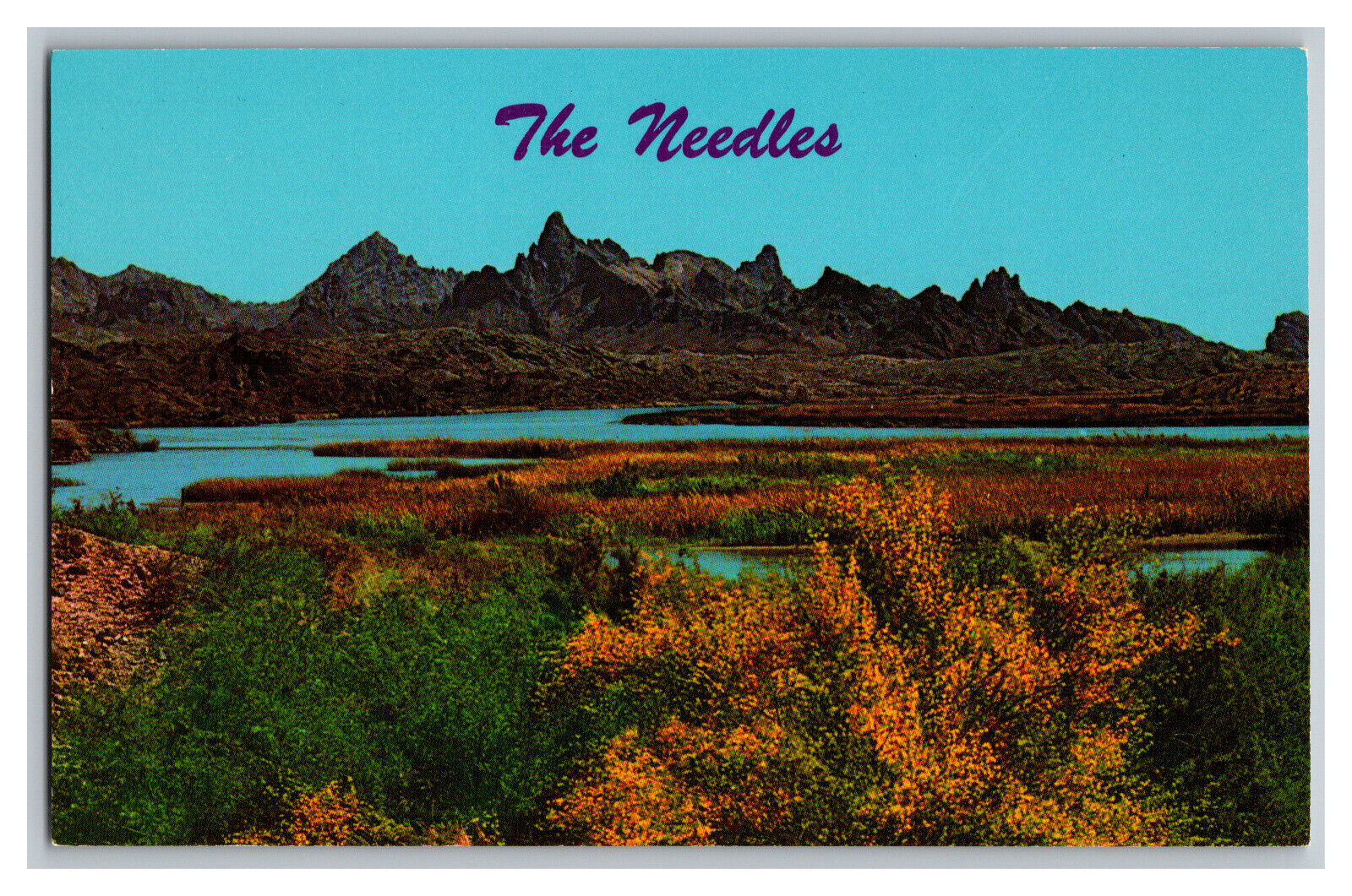 Vintage Postcard The Needles Topock Arizona U. S. Highway 66 | United ...