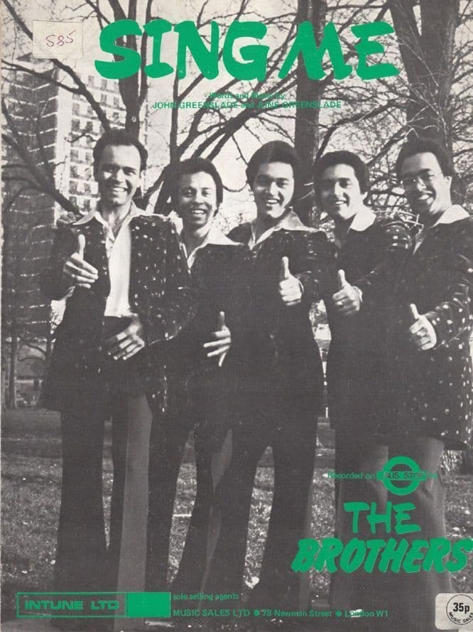 Sing Me The Brothers 1970s Sheet Music | Topics - Entertainment - Music ...