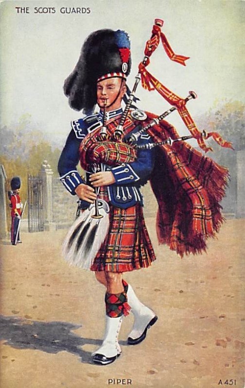 Scots Guards, Piper London, England Kilts Unused | Topics - Other ...