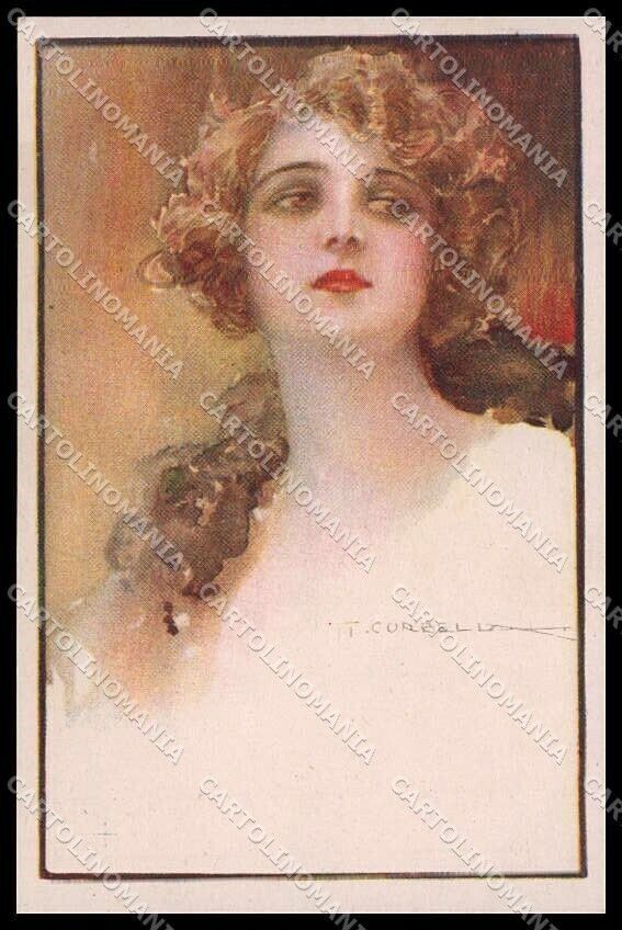 Illustratori Artist Signed Corbella Lady serie 356-2 cartolina ZG7794 ...