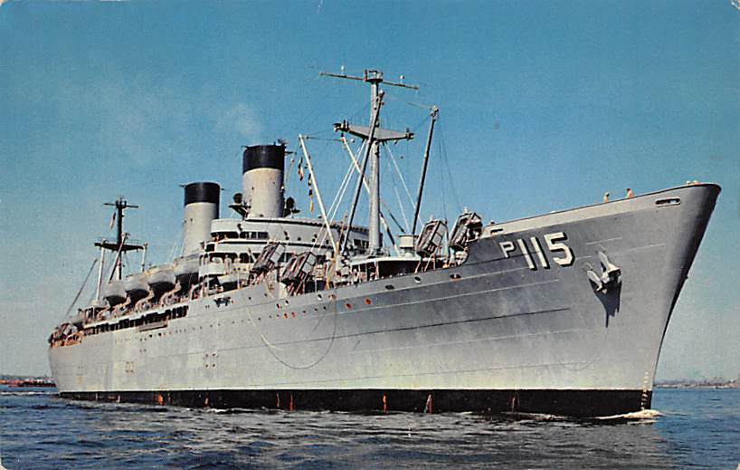 USS Gen G. M. Randall Sea transportation service Military Battle Ship ...