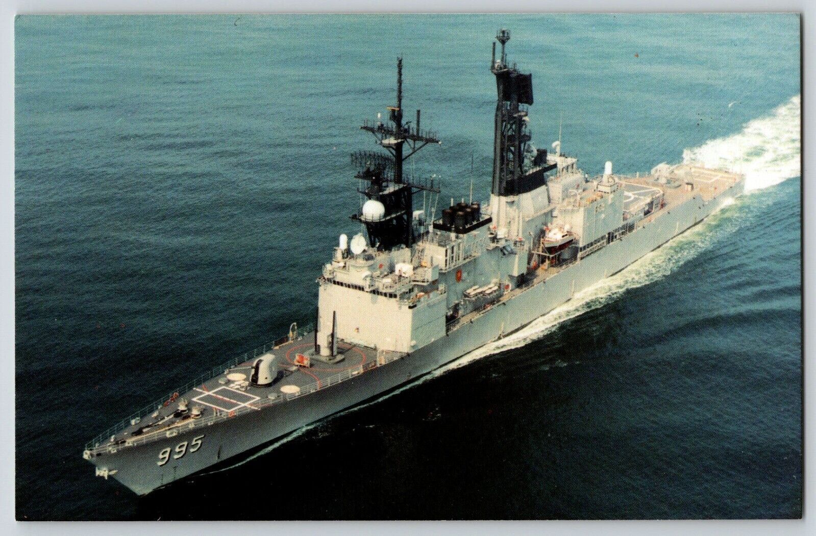 Postcard US Navy Ship - USS Scott (DDG-995) - Guided Missile Destroyer ...