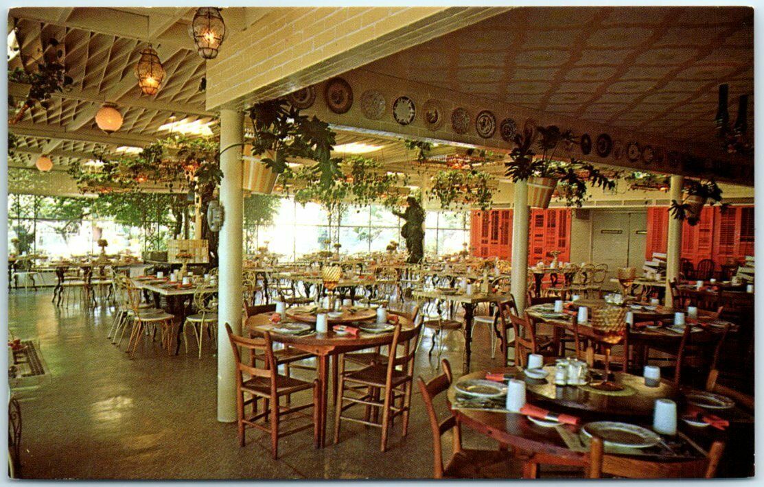Postcard - The Garden Room - The Peter Pan Inn - Urbana, Maryland ...