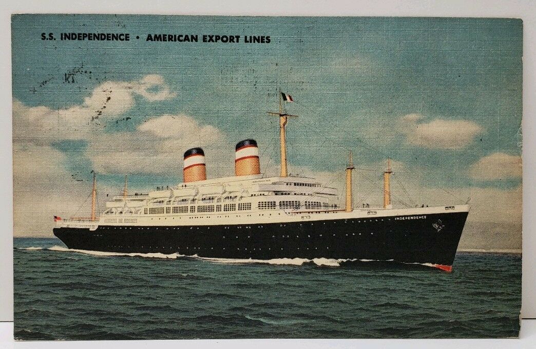 SS. Independence American Export Lines Postcard A10 | Topics ...