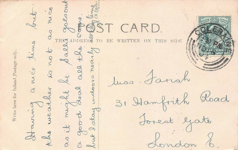 Belfast Northern Ireland~On the River Lagan~1904 Tinted Photo Postcard ...