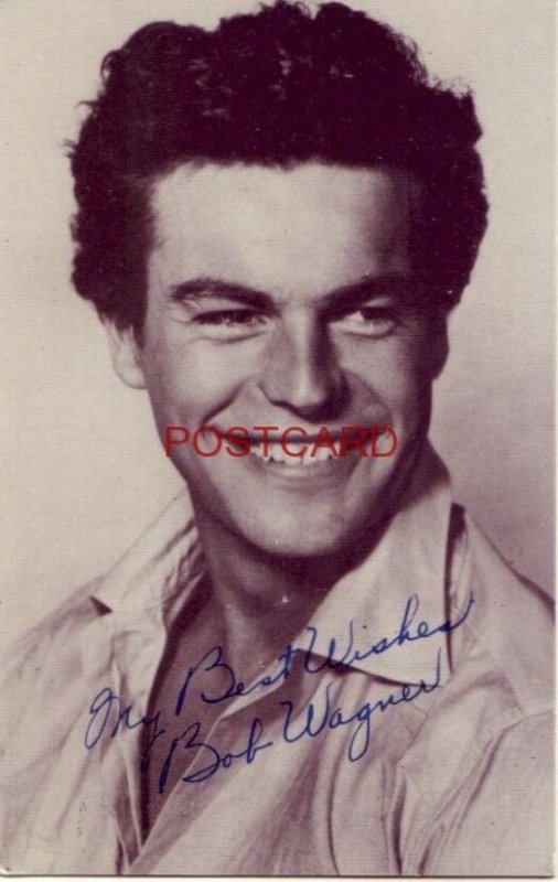 ROBERT WAGNER in 1954 film "PRINCE VALIANT" Celebrity Autograph Series ...