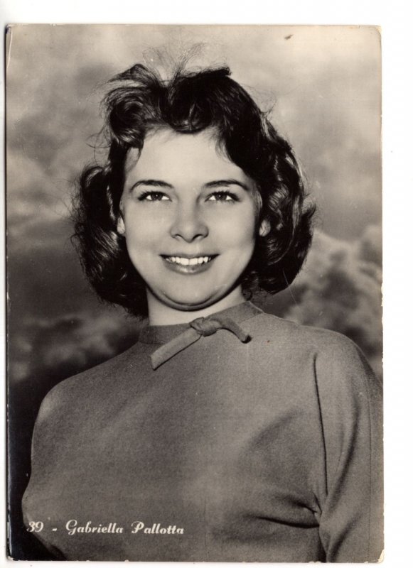 Gabriella Pallotta, Italian Movie Actress, Real Photo | Topics ...